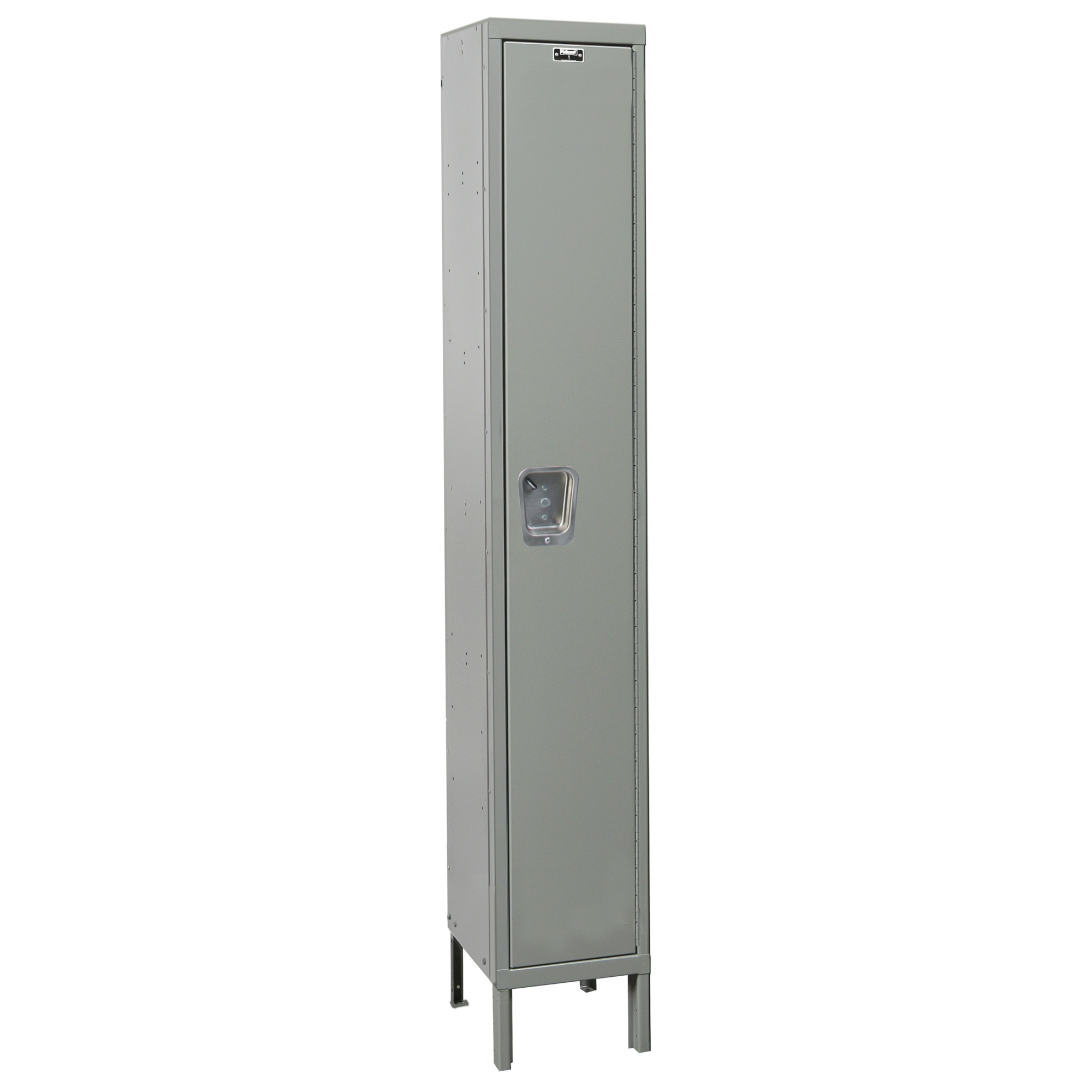 Hallowell, Single Tier Premium Locker, Height 66 in, Width 12 in, Color Dark Gray, Model# U1226 ...